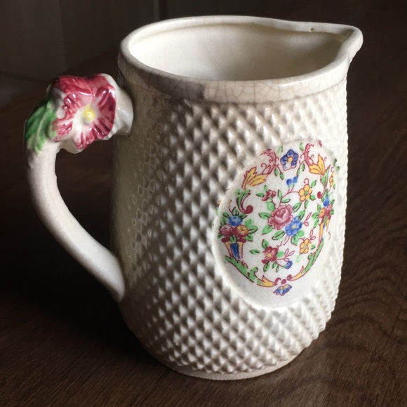 Vintage | Kitchen | Vintage Floral Ceramic Pouring Cup | Poshmark